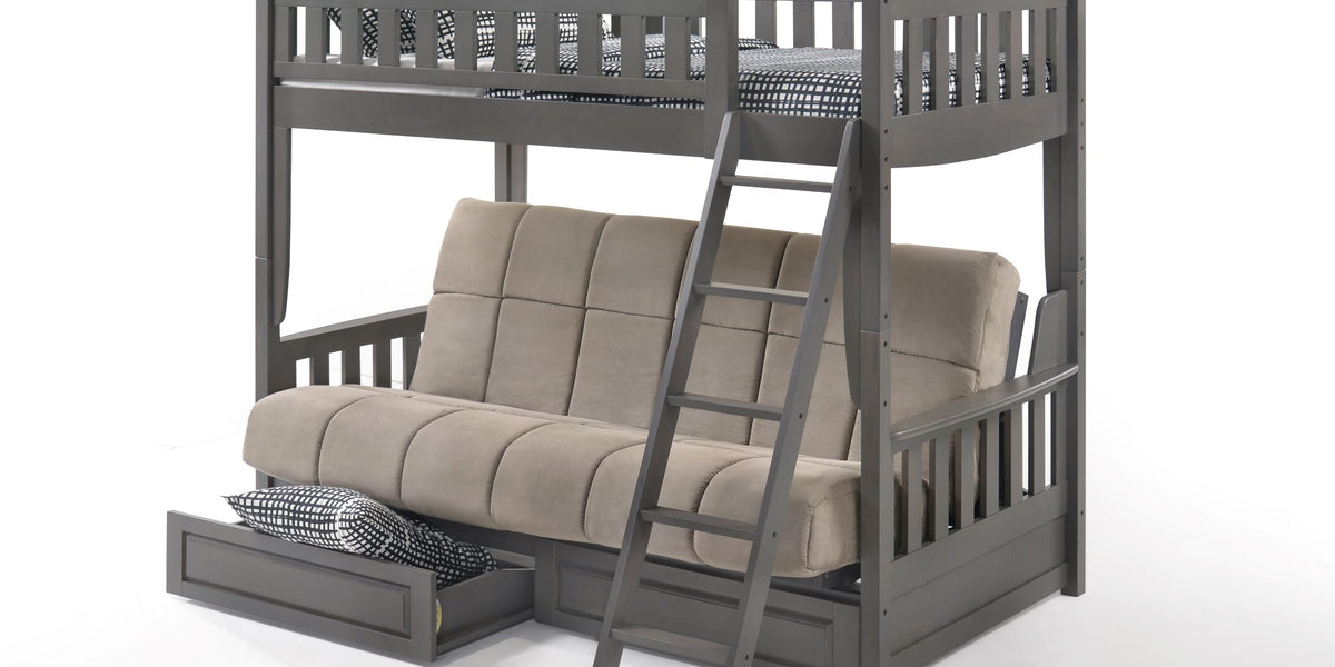Futon bunk bed near me store